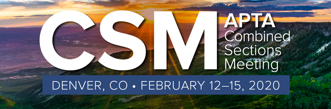 Announcement: EcoPro Will be Attending the 2020 APTA Combined Sections ...